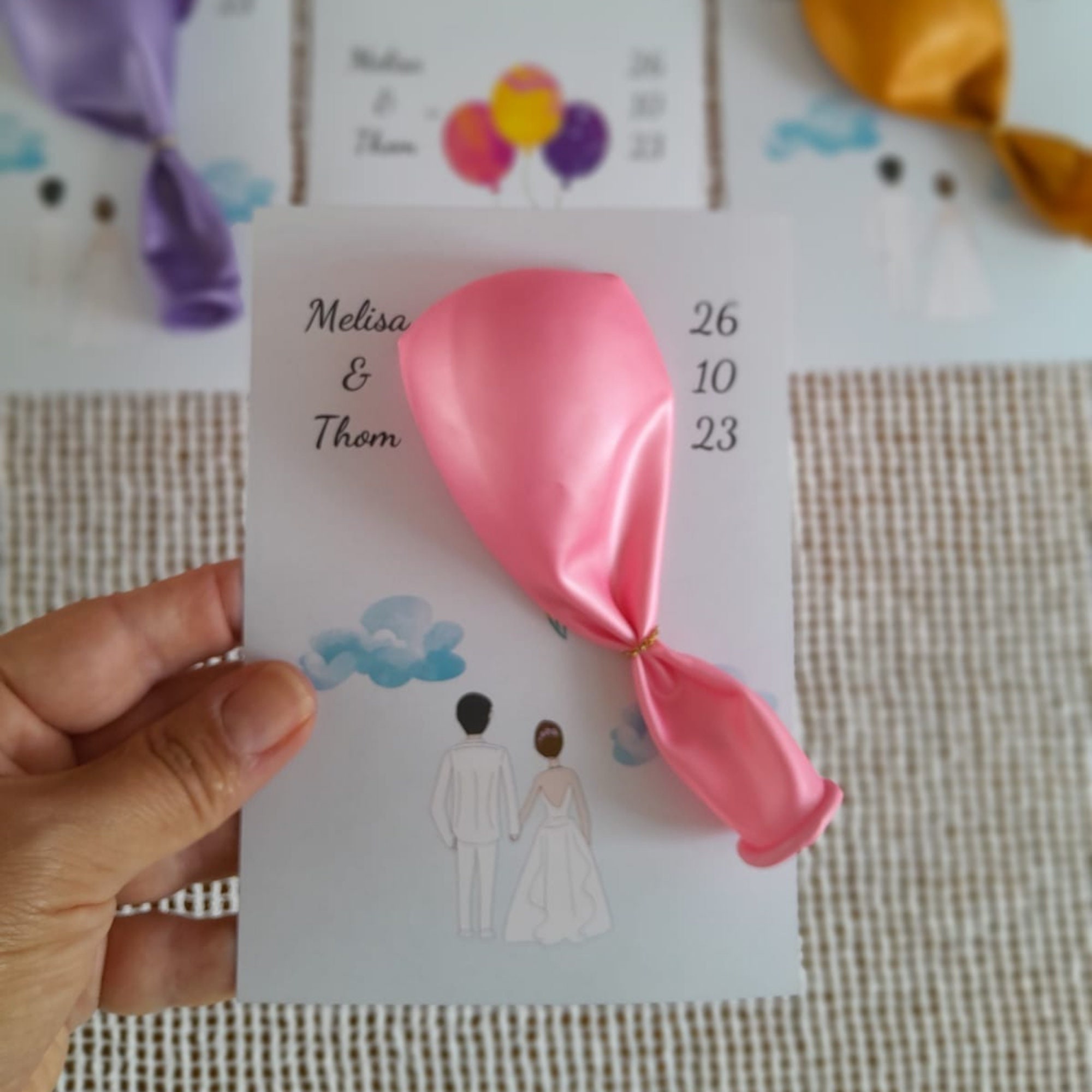 Personalized Balloon Cards for Any Occasion - Customizable and Fun Gift ...