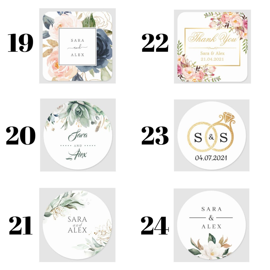 Wedding Favor Label, Personalised Party Favour Stickers,wedding Cupcake ...