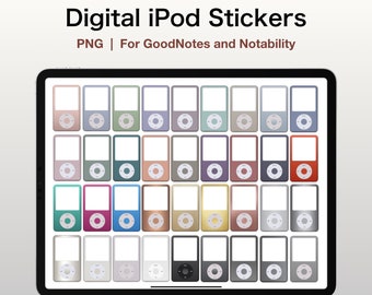 Ipod Stickers - Etsy