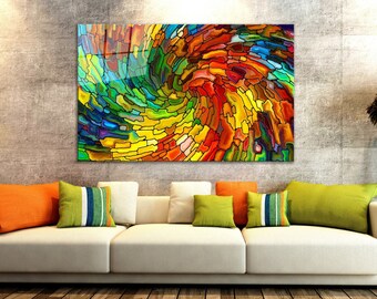 Tempered Glass Wall Art - Etsy