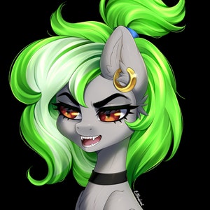 Mlp Characters Custom Art Commission - Etsy