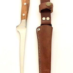 Fish Poultry Filet 7 Knife Curved Blade Knife. German - Etsy