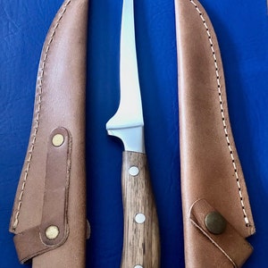 Fish Poultry Filet 7 Knife Curved Blade Knife. German - Etsy