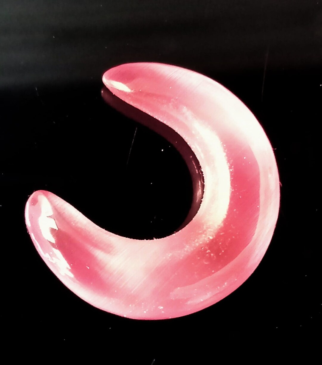 Pink Cats,eye Ear Gauge ,plug Septum,size 3MM. to 10MM. and Custom Size ...