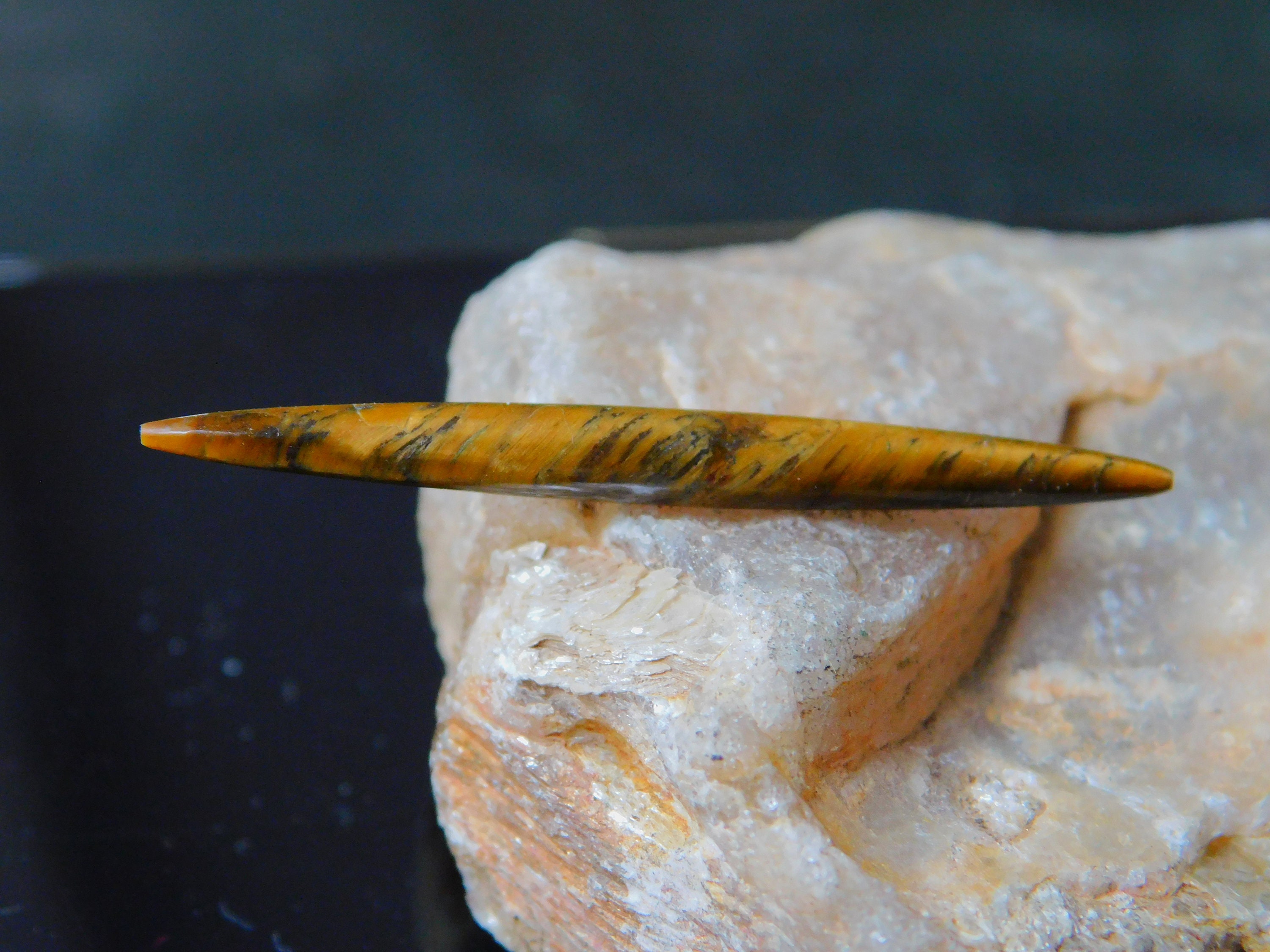 Tigers Eye Buffalo Horn Tusk , 14g1.6mm to 0000g12mm - Etsy Sweden