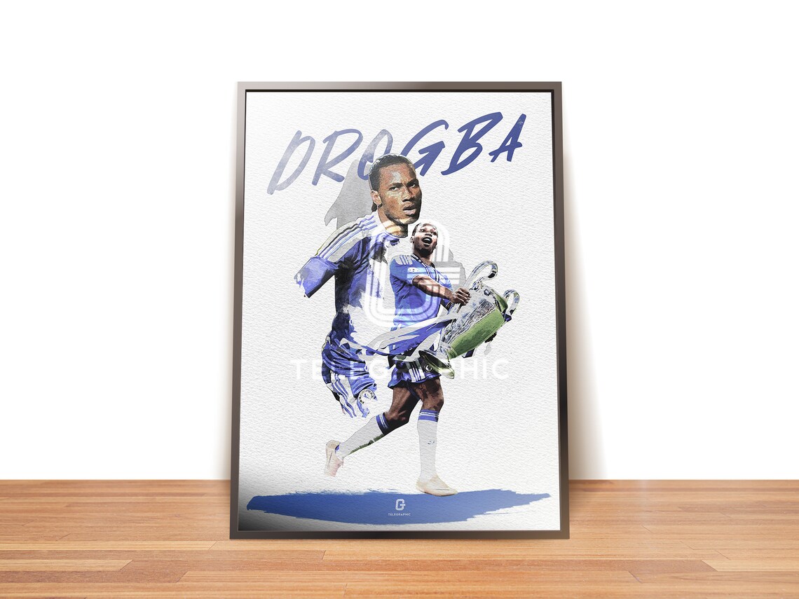 Didier Drogba Poster Print - Etsy