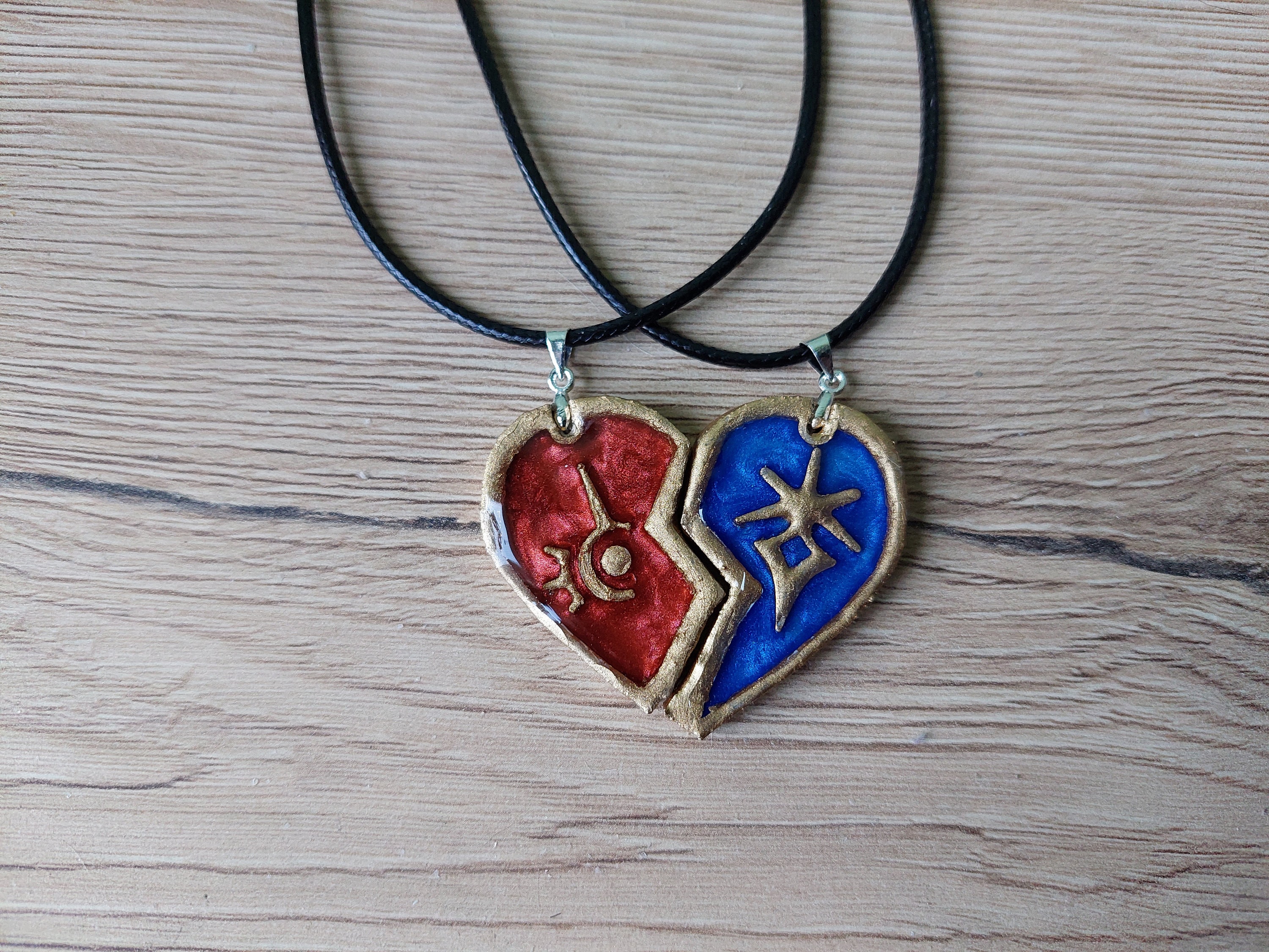 Eternal Elegance: FFXIV Necklace of Job Symbols for Couples, Friends or ...