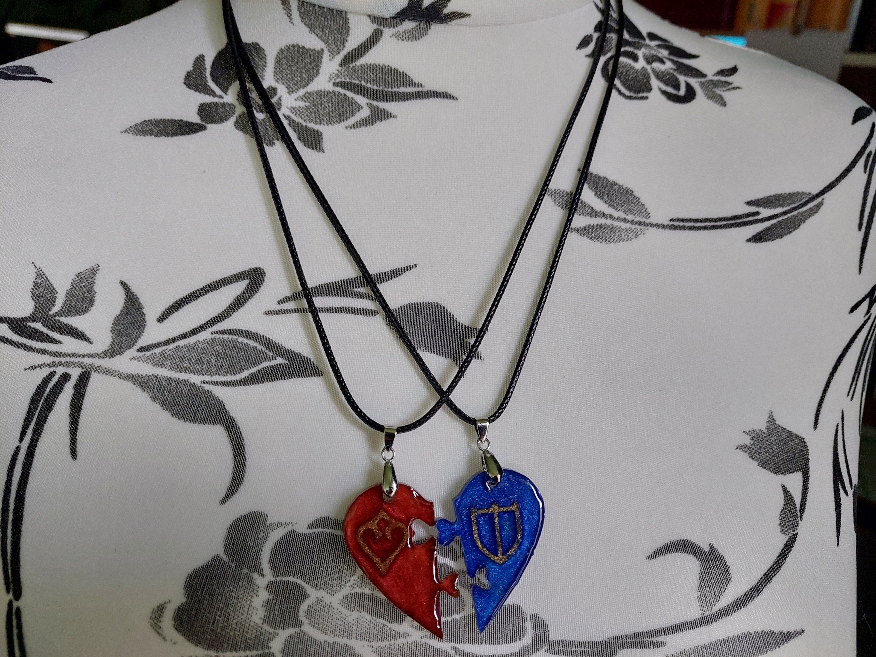 Eternal Elegance: FFXIV Necklace of Job Symbols for Couples, Friends or ...