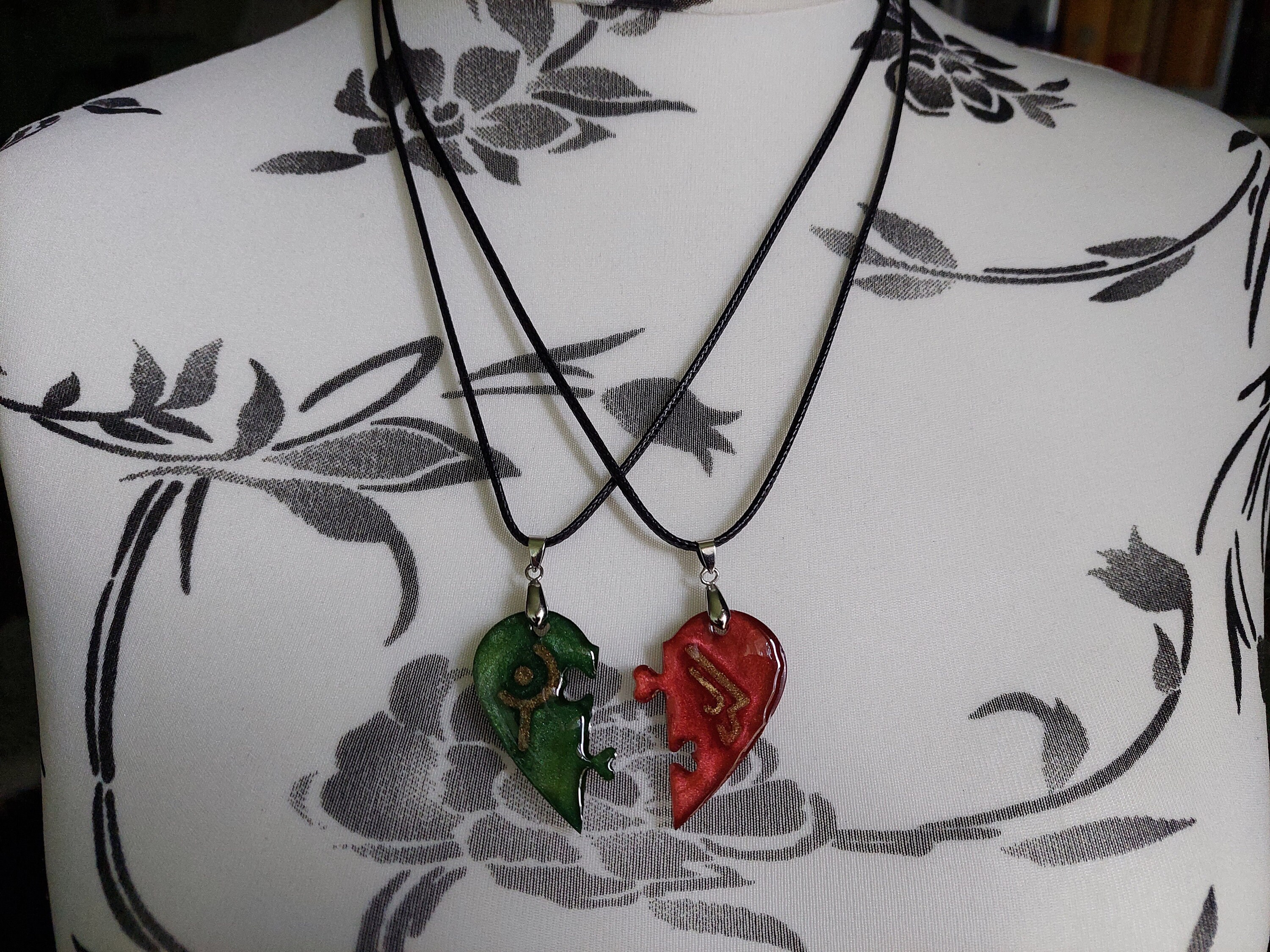 Eternal Elegance: FFXIV Necklace of Job Symbols for Couples, Friends or ...