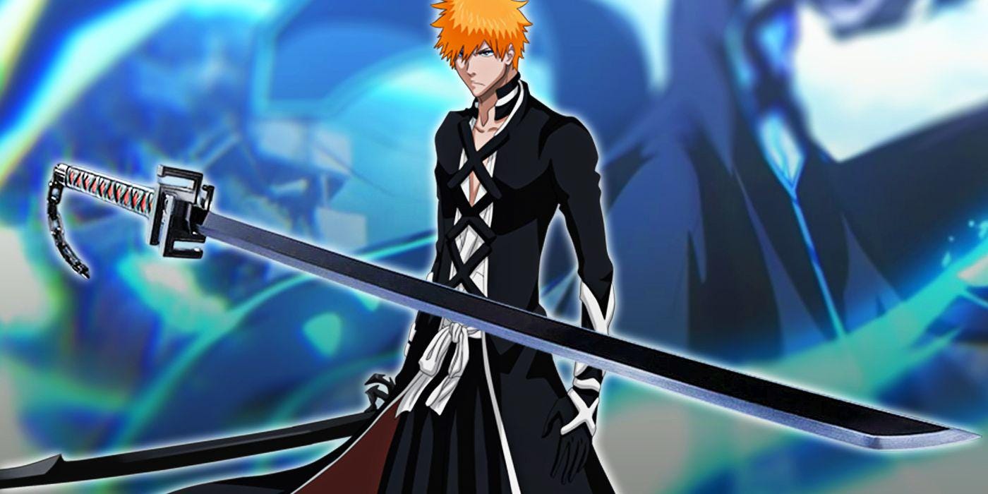 Tensa Zangetsu STL Files – 3D Printable Bleach Katana | Cosplay Prop ...