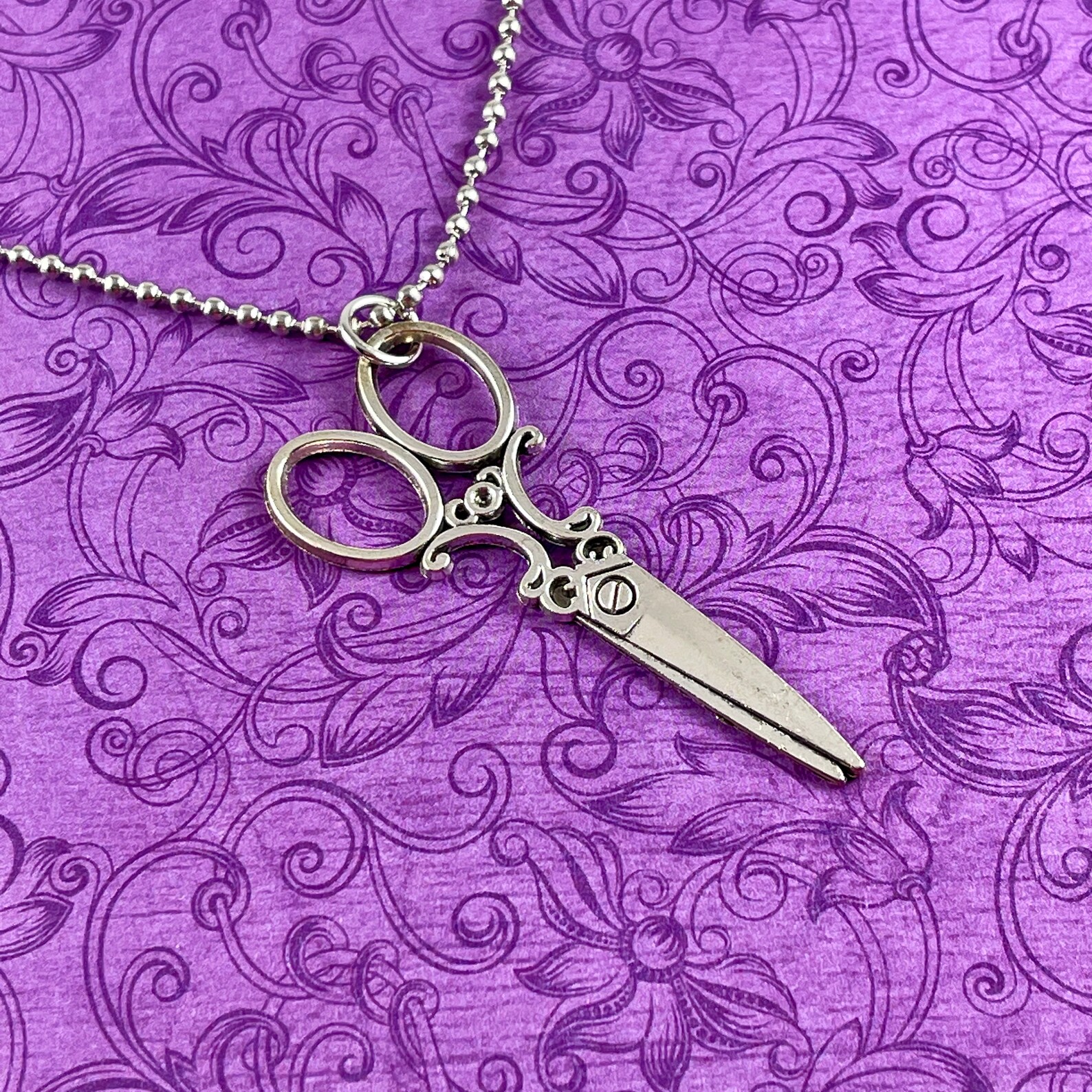 Scissors Necklace Gothic Fashion Goth Dark Fun Playful - Etsy