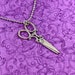 Scissors Necklace Gothic, Fashion, Goth, Dark, Fun, Playful - Etsy
