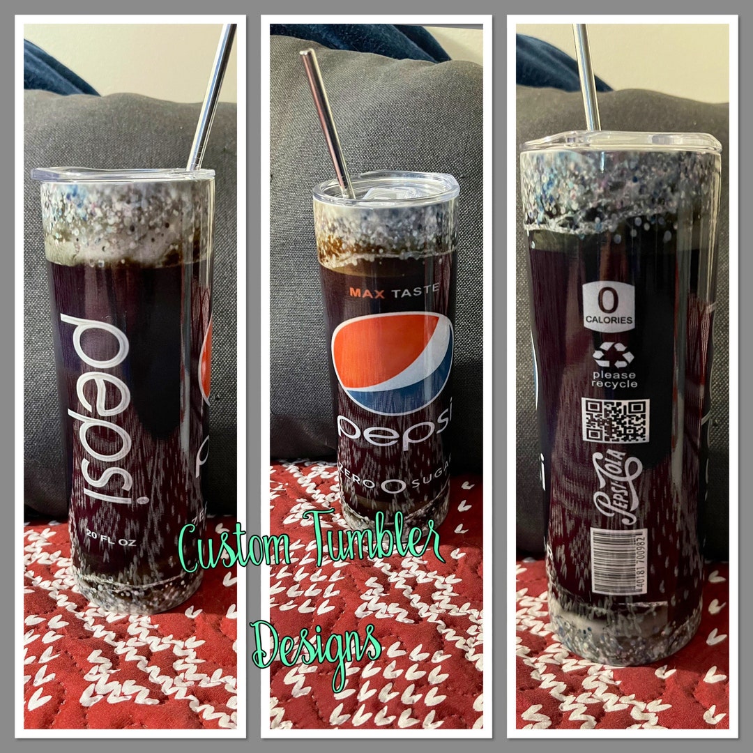 Pepsi Zero Sublimation Tumbler Wrap - Etsy