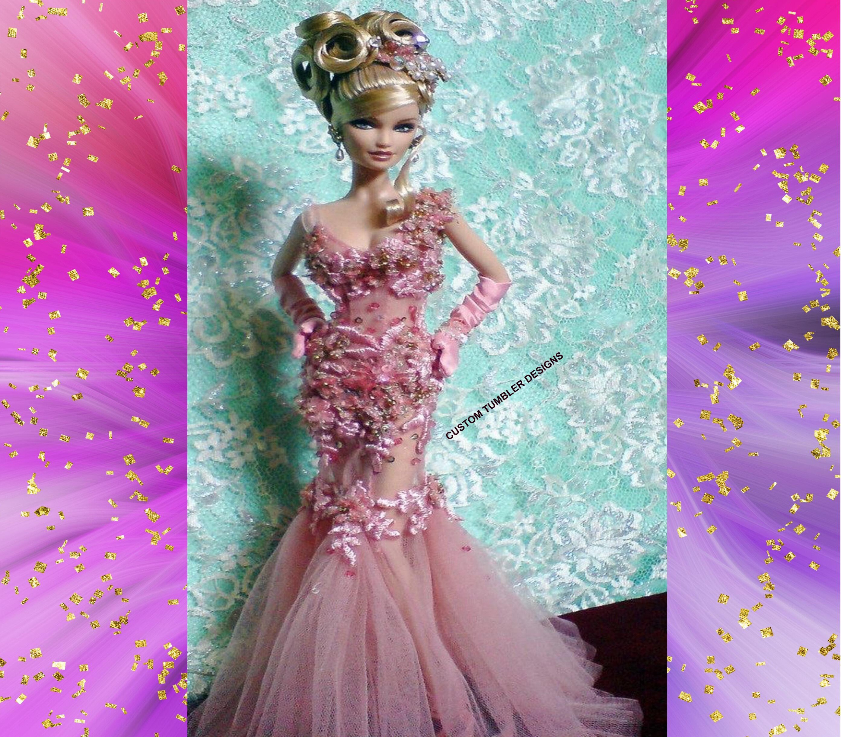 Barbie Sublimation Design - Etsy