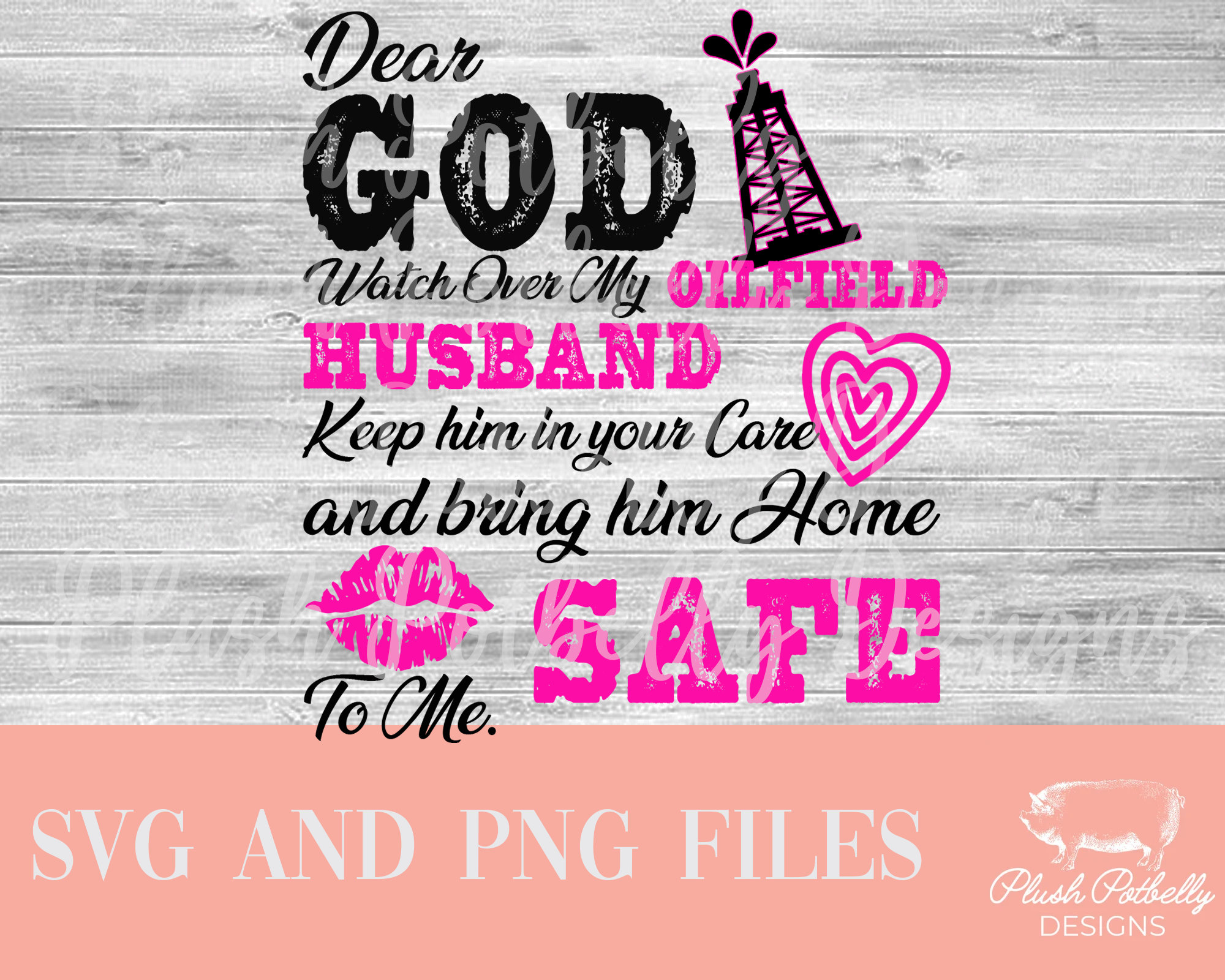 Oilfield Prayer PNG/SVG - Etsy