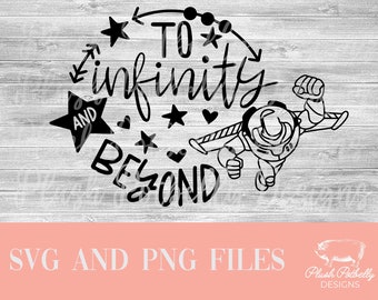 To Infinity and Beyond Svg - Etsy