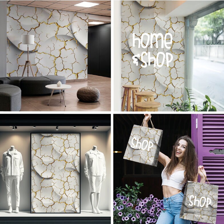 Kintsugi Art Seamless Pattern Fake Embroidery Digital Paper Download ...