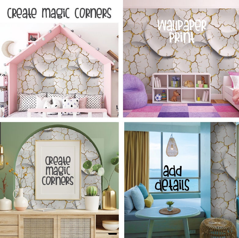 Kintsugi Art Seamless Pattern Fake Embroidery Digital Paper Download ...