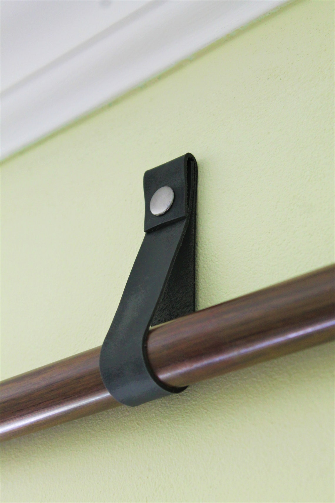 Leather Wall Strap Leather Strap Leather Strap Hanger - Etsy