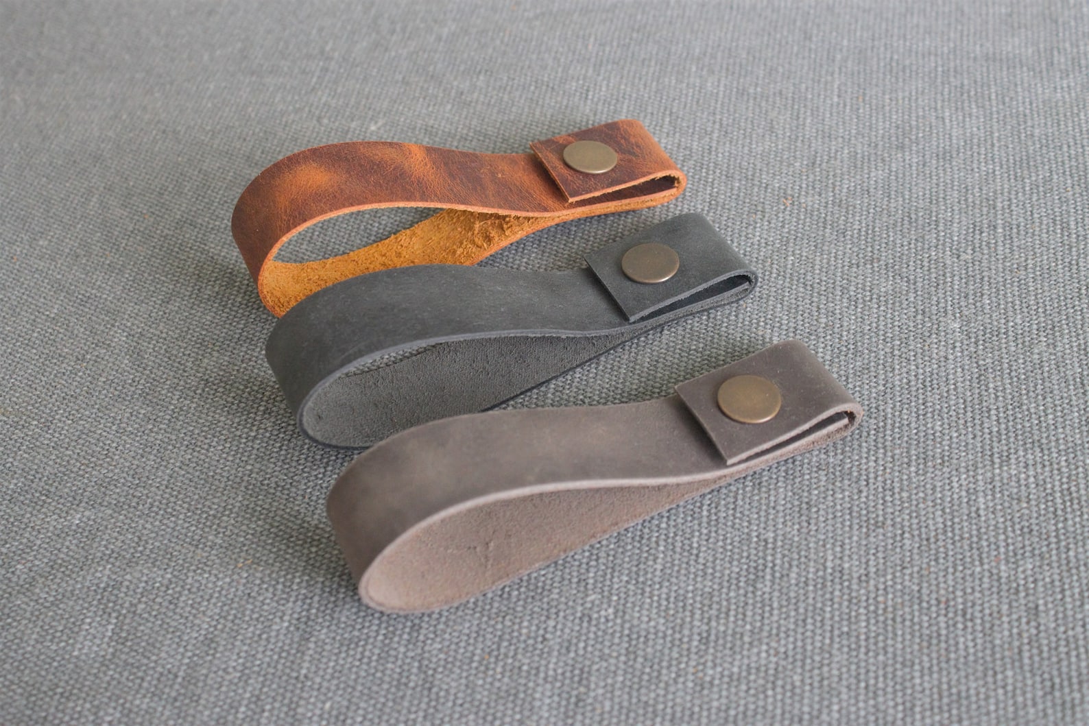 Leather Wall Strap ,leather Strap Hanger, Leather Wall Hook, Leather ...