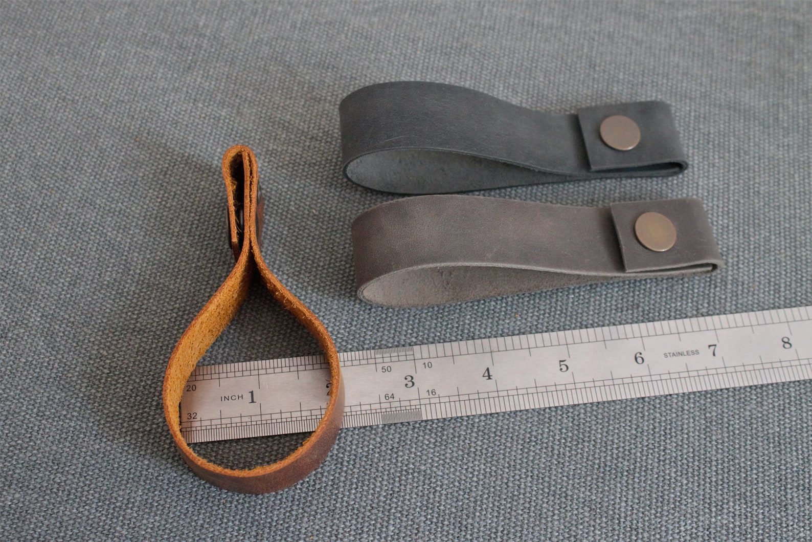 Leather Wall Strap ,leather Strap Hanger, Leather Wall Hook, Leather ...
