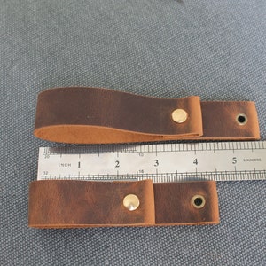 Leather Wall Strap Curtain Rod Strap Holder Leather Strap - Etsy