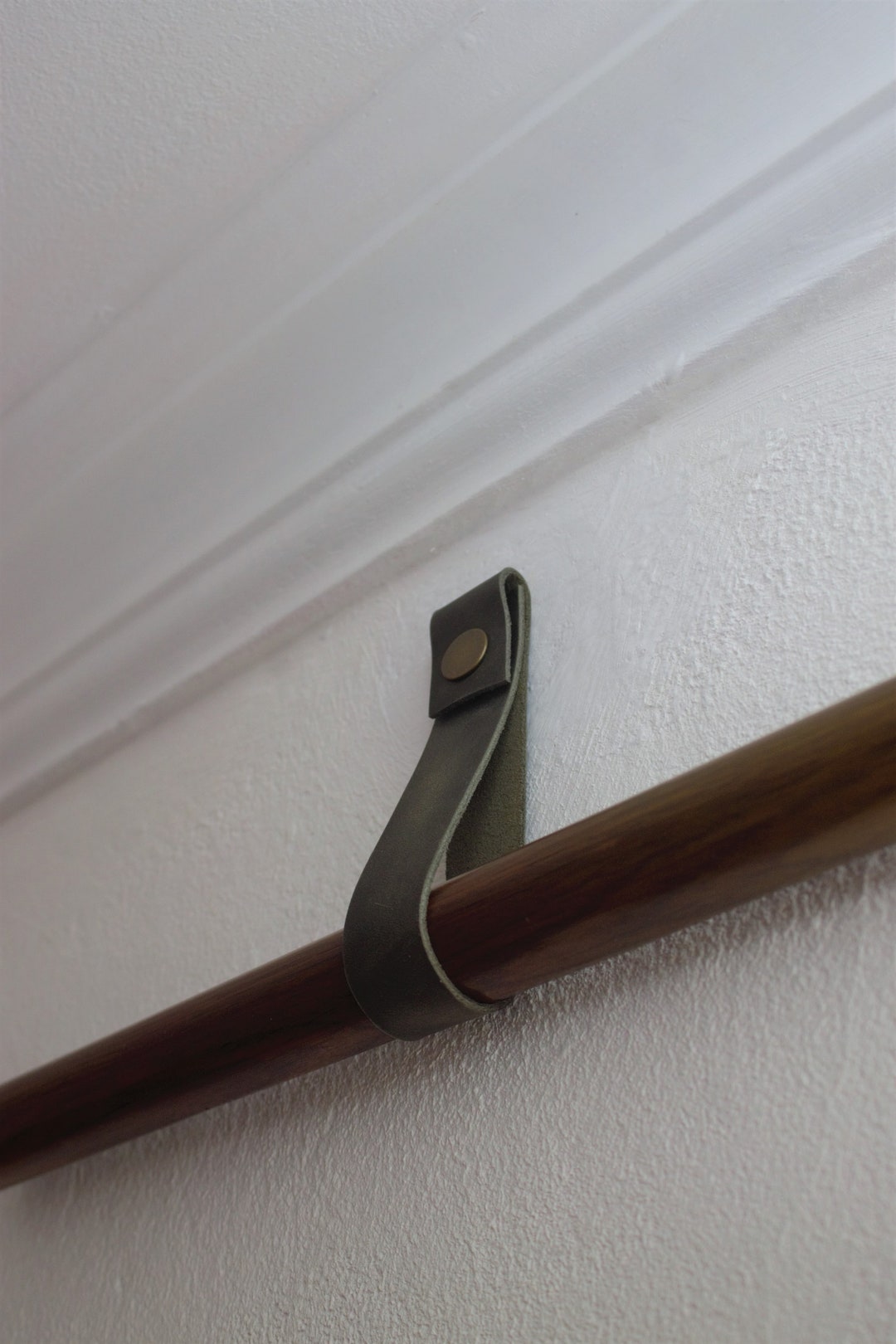 Leather Wall Strap Leather Strap Leather Strap Hanger - Etsy