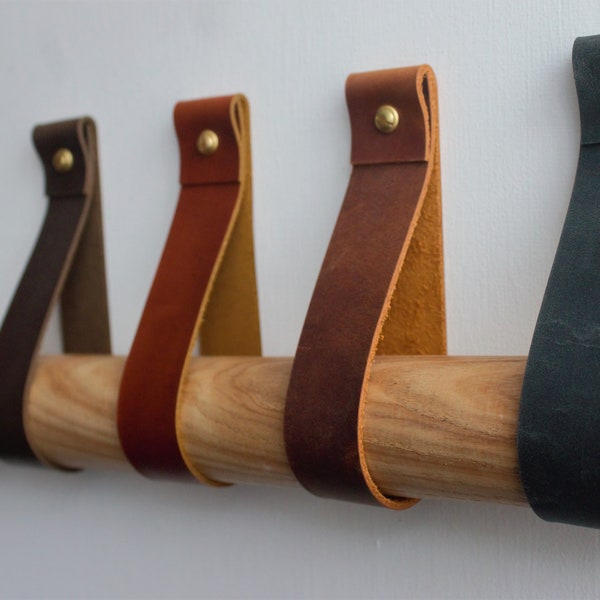 Leather Wall Hook - Etsy