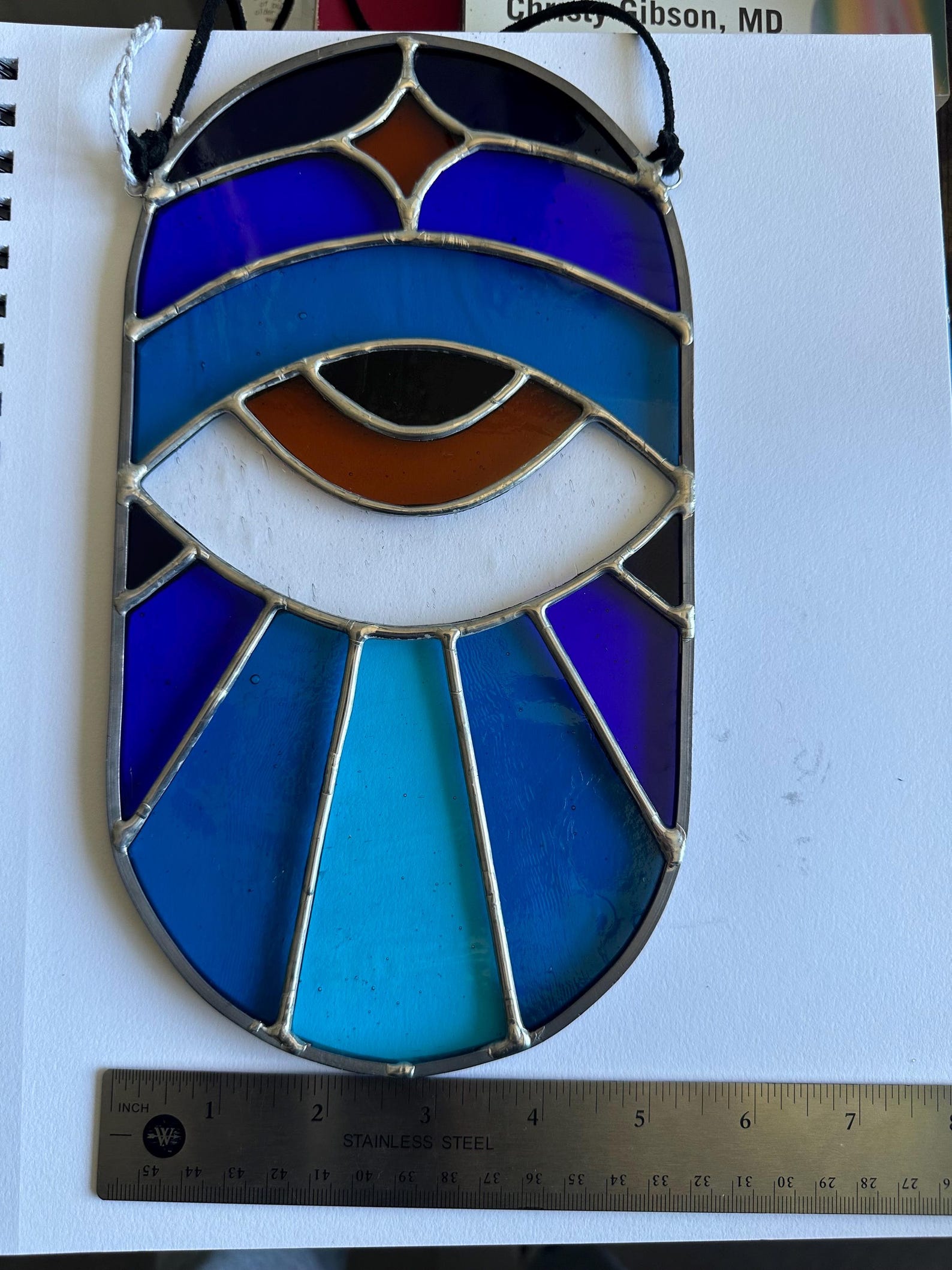 Mystic Eye Stained Glass Sun Catcher - Etsy