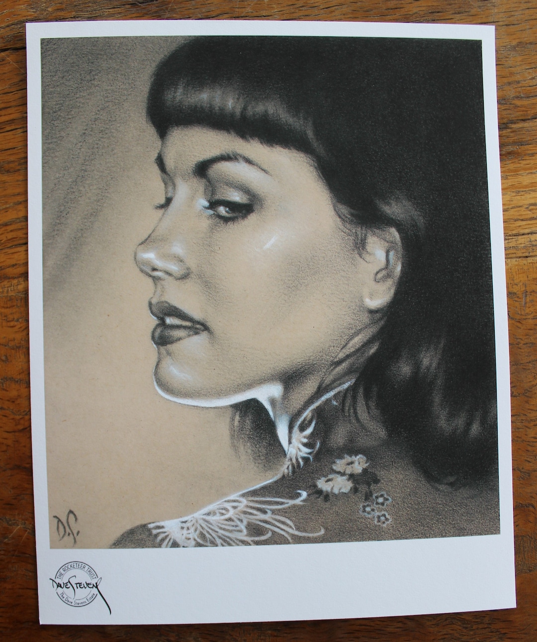 Dave Stevens' "jade" Print Limited Edition - Etsy