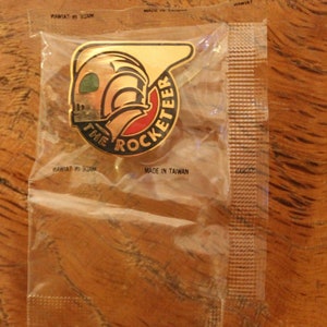 The Rocketeer Cloisonne Pin 1985 NIP - Etsy