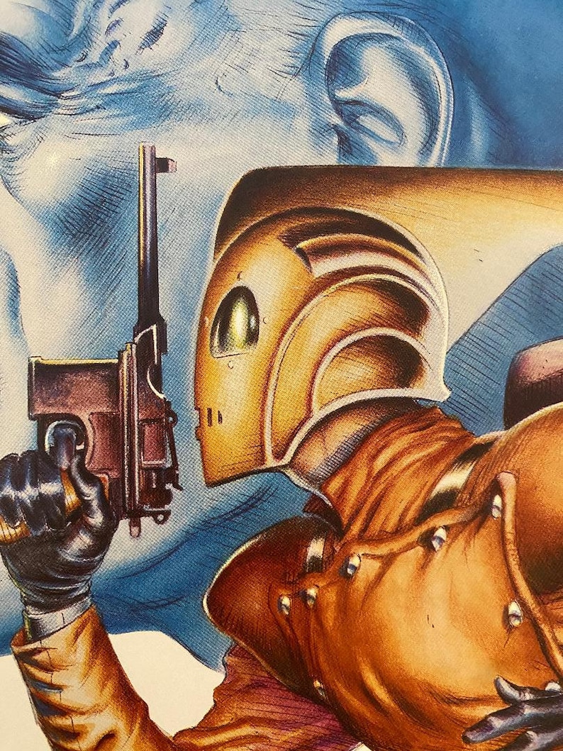 Dave Stevens' "in Lothar's Lair" Rocketeer Comic Print 1993 - Etsy