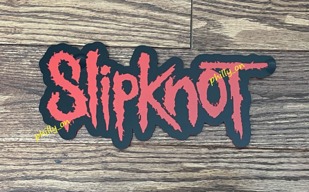 SLIPKNOT Logo Shape Acrylic Plastic Sign 1/8 Thick Wall Decor Man Cave ...