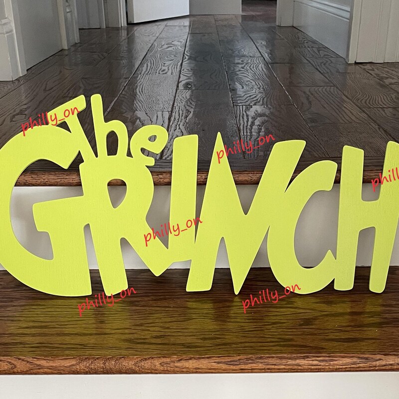 Grinch Cutout - Etsy