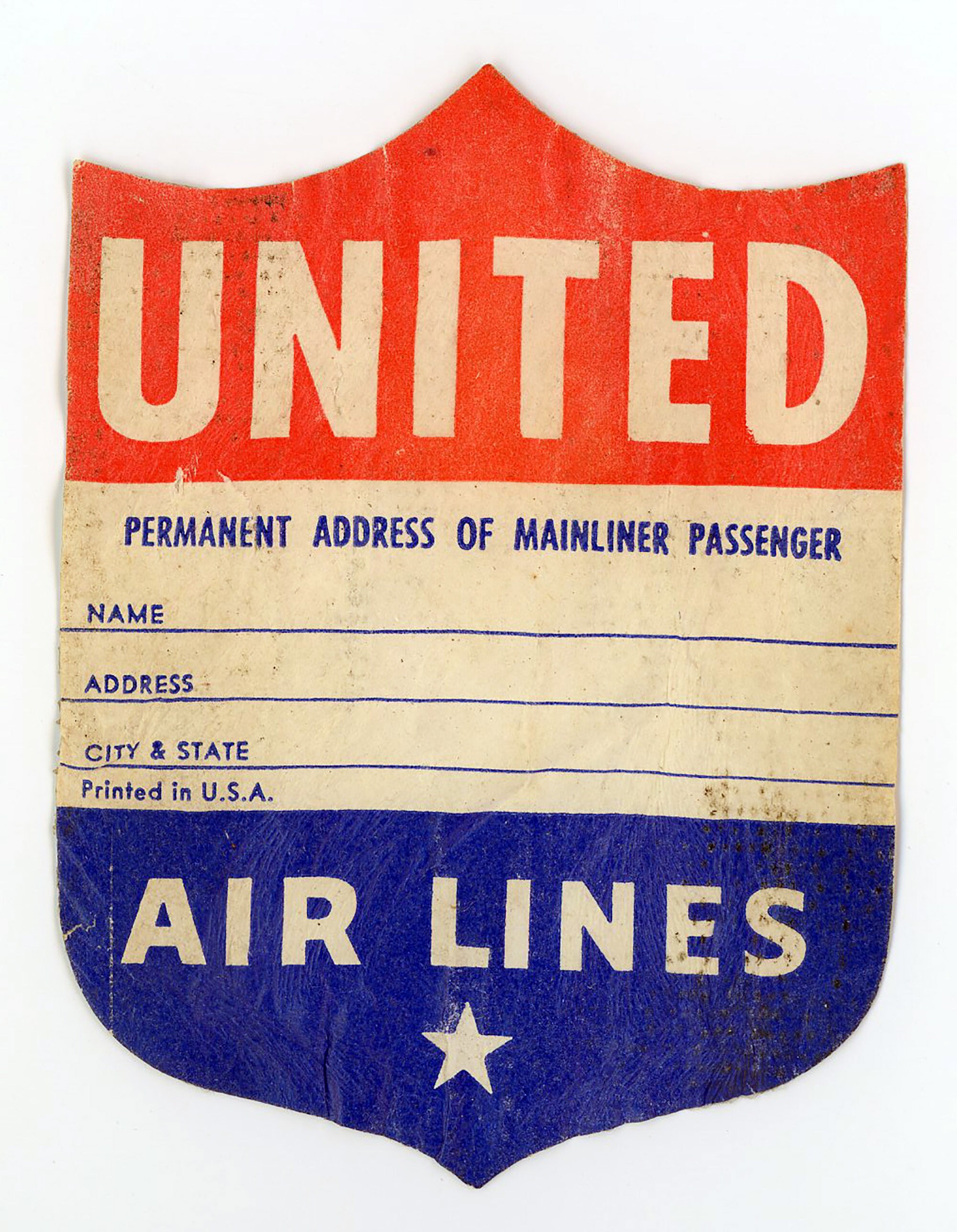 Airline Luggage Labels set of 4 - Etsy