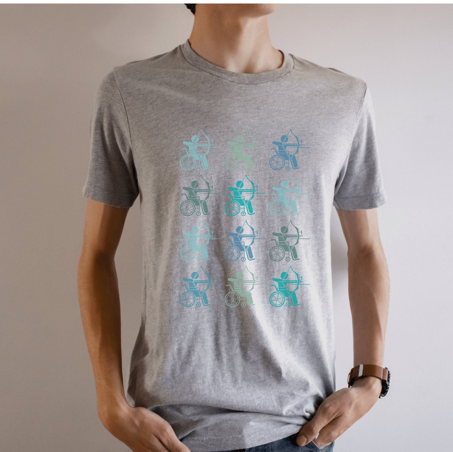 Wheelchair Archery Wheelchair Shirt Inclusive Tee Inclusive Spina ...