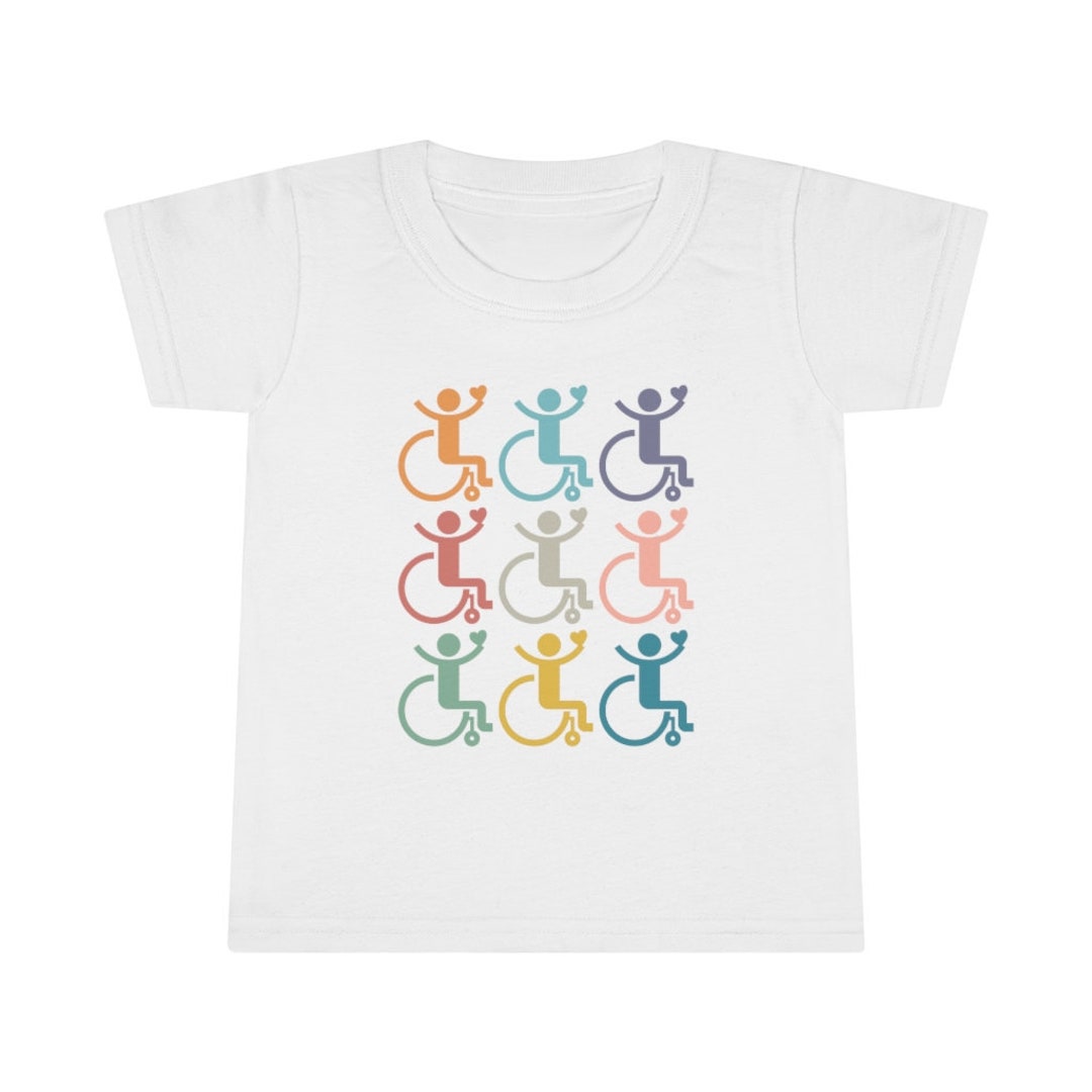 Inclusive Child's Wheelchair Shirt | Special Needs Awareness - Etsy