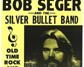 Bob Seger Poster - Etsy