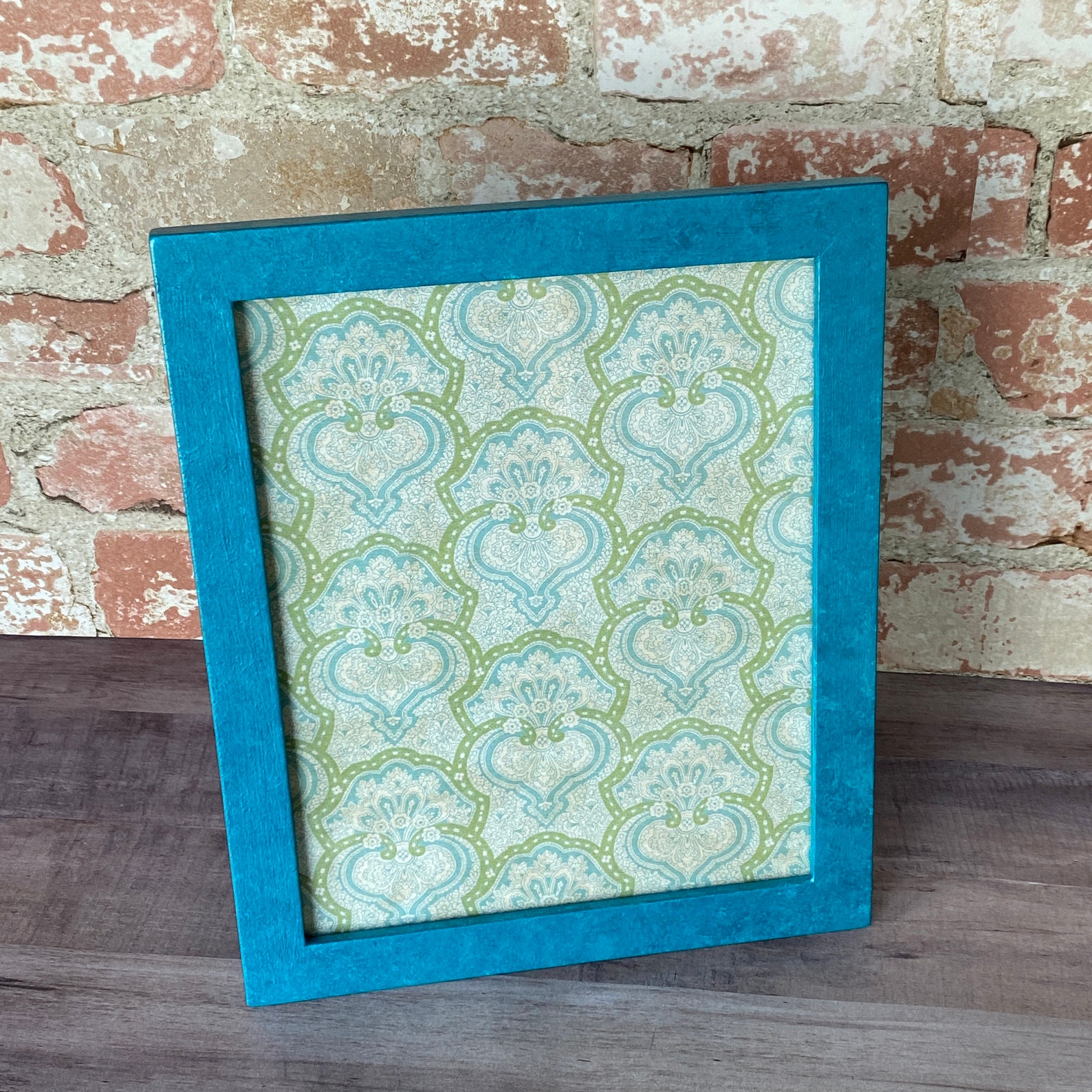 Marcos turquesa metálicos marco de pared turquesa marco - Etsy España