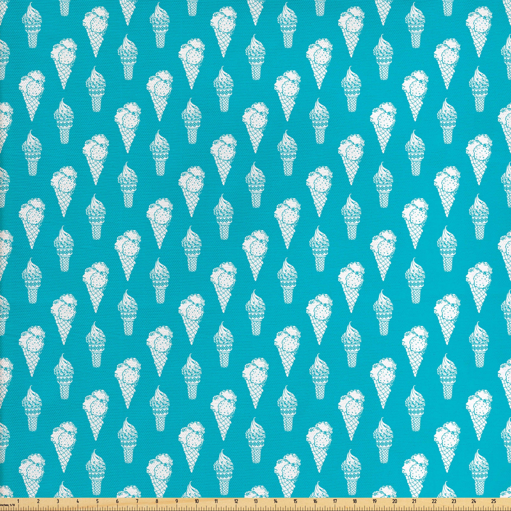 Dessert Fabric By the Yard Sweets Treats Muffin Icecream | Etsy