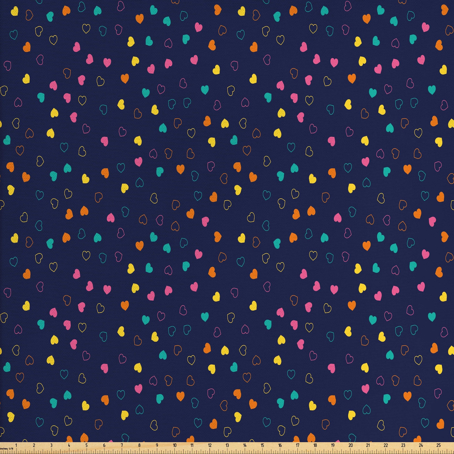 Romantic Fabric by the Yard Hearts I Love You Paris Eiffel - Etsy