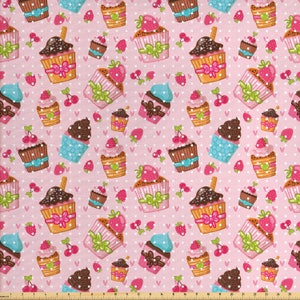 Kitchen and Food Themed Fabric By the Yard Cooking Baking | Etsy