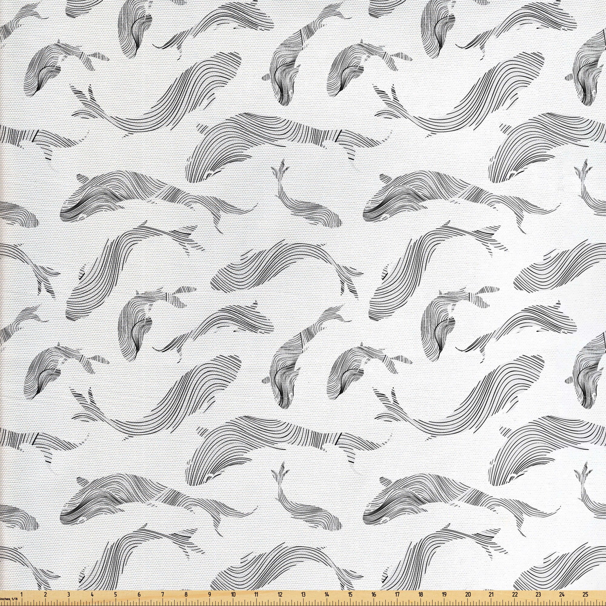 Fish Fabric by the Yard Koi Fish Tropical Fresh Water Ocean | Etsy