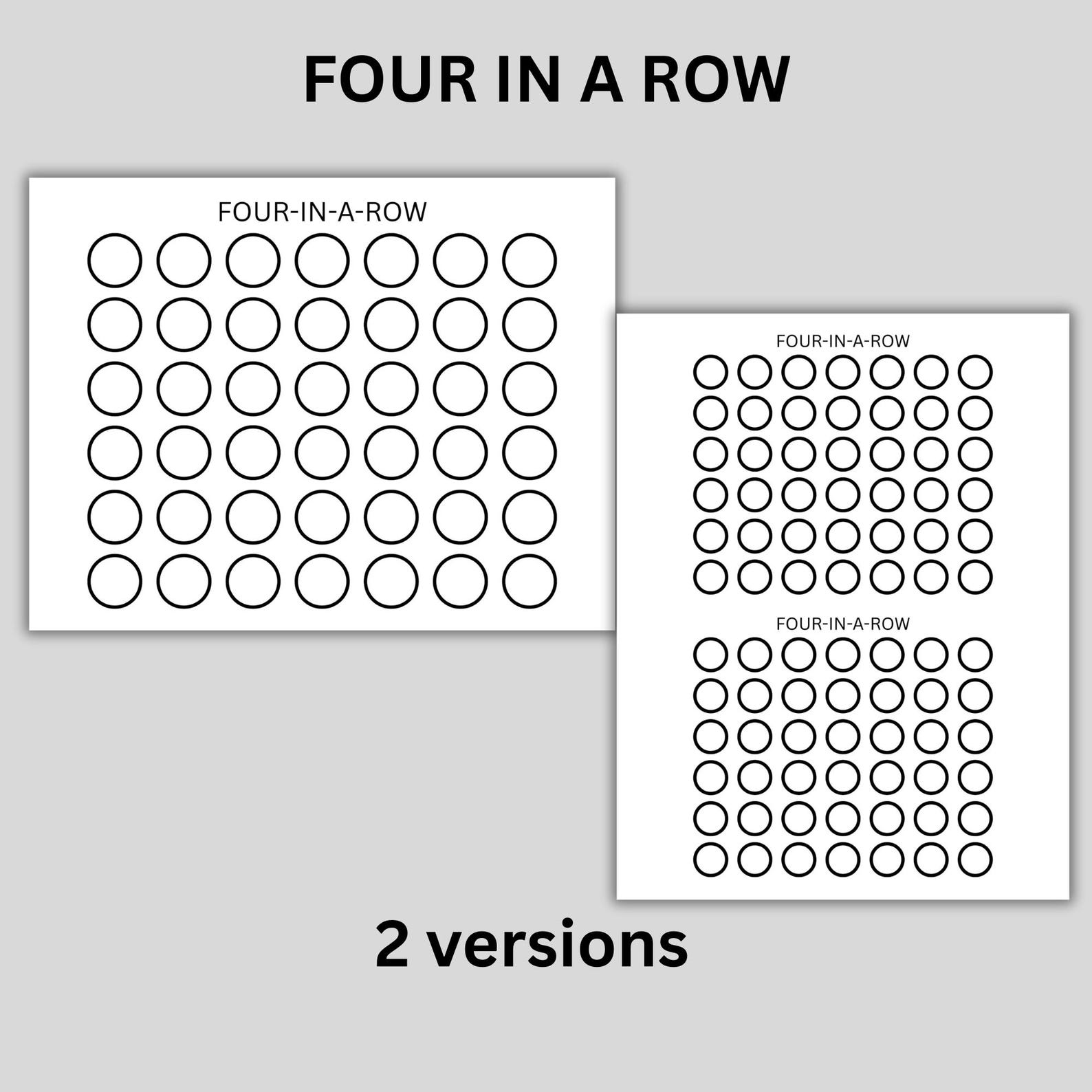 Printable Pen and Paper Games – 5 Game Bundle | Tic Tac Toe, Hangman ...