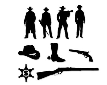 Buy Cowboy DXF Bundle, Cowboy SVG, Cowboy Cut Files, Files for Cricut ...