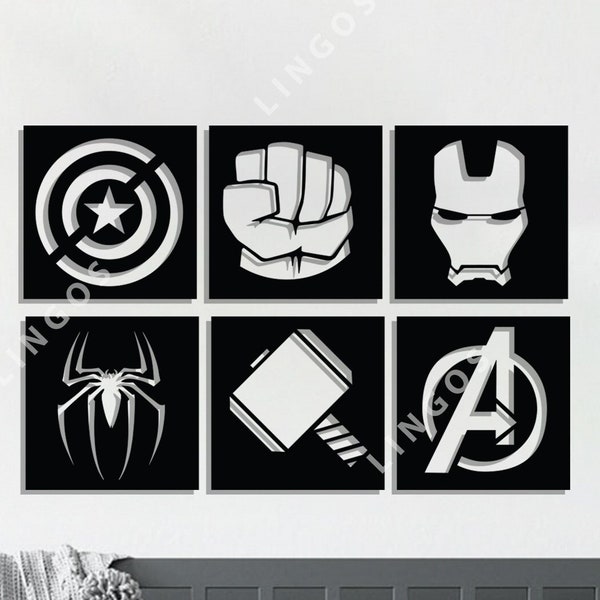 Avenger Hulk Wall Decal - Etsy Australia