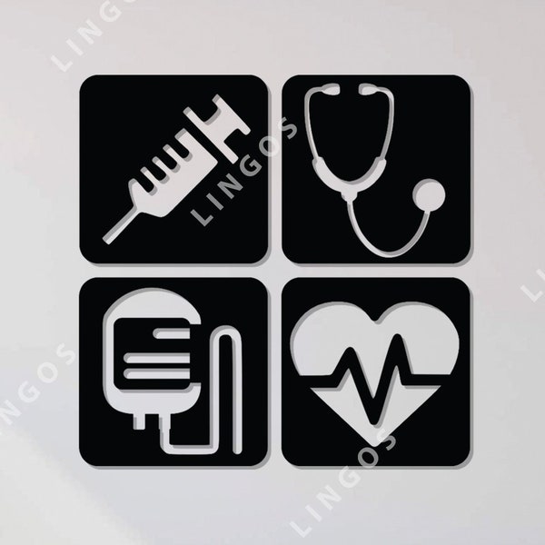 Medical Heartbeat Symbol Svg - Etsy