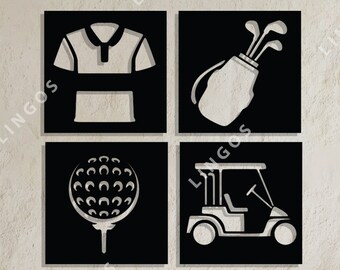 Golf Cnc Svg File - Etsy