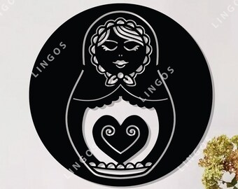 Matryoshka Wall Art - Etsy