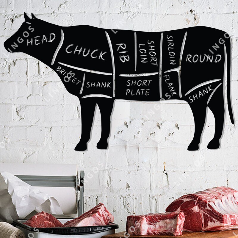 Steak Silhouette - Etsy